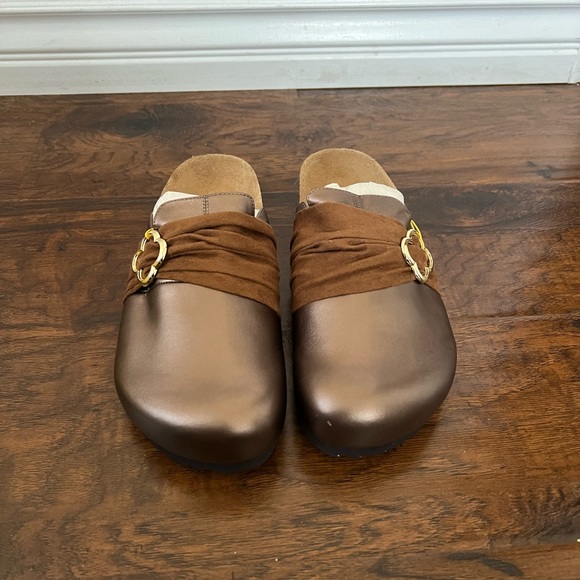 Birkenstock | Shoes | Birkenstock Tatami Libra Brown Clogs | Poshmark